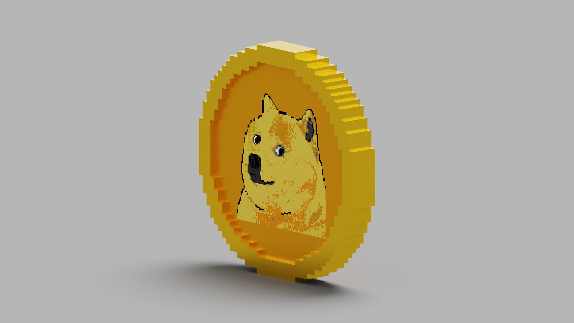 3D Dogecoin - TurboSquid 1885099