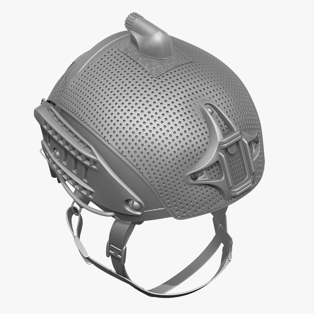 3d Ballistic Helmet Model