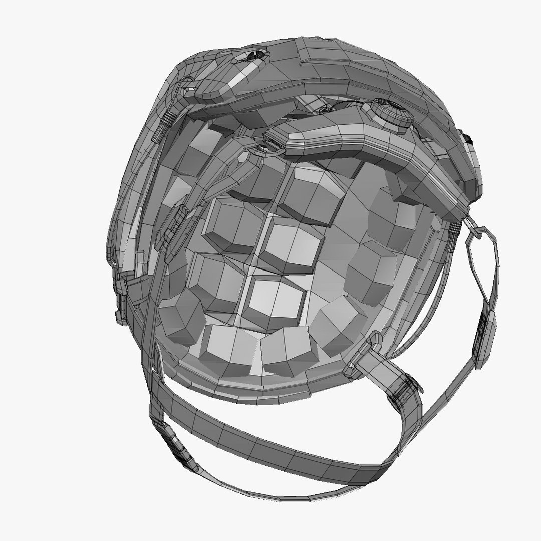 3d Ballistic Helmet Model