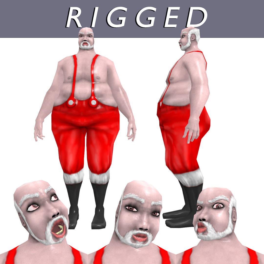 Rigged Character Model - TurboSquid 1488972