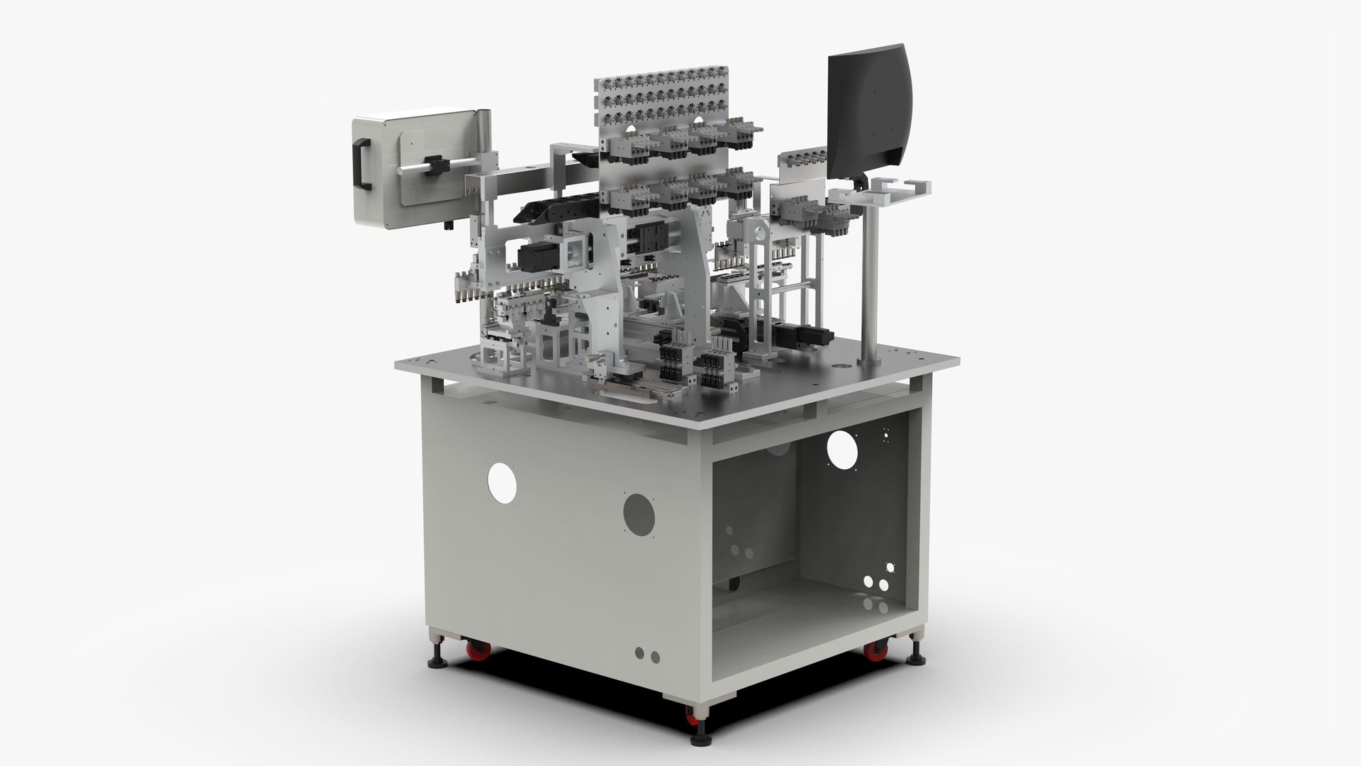 3D Model Automatic Apple Connector Bushing Assembly Automation ...