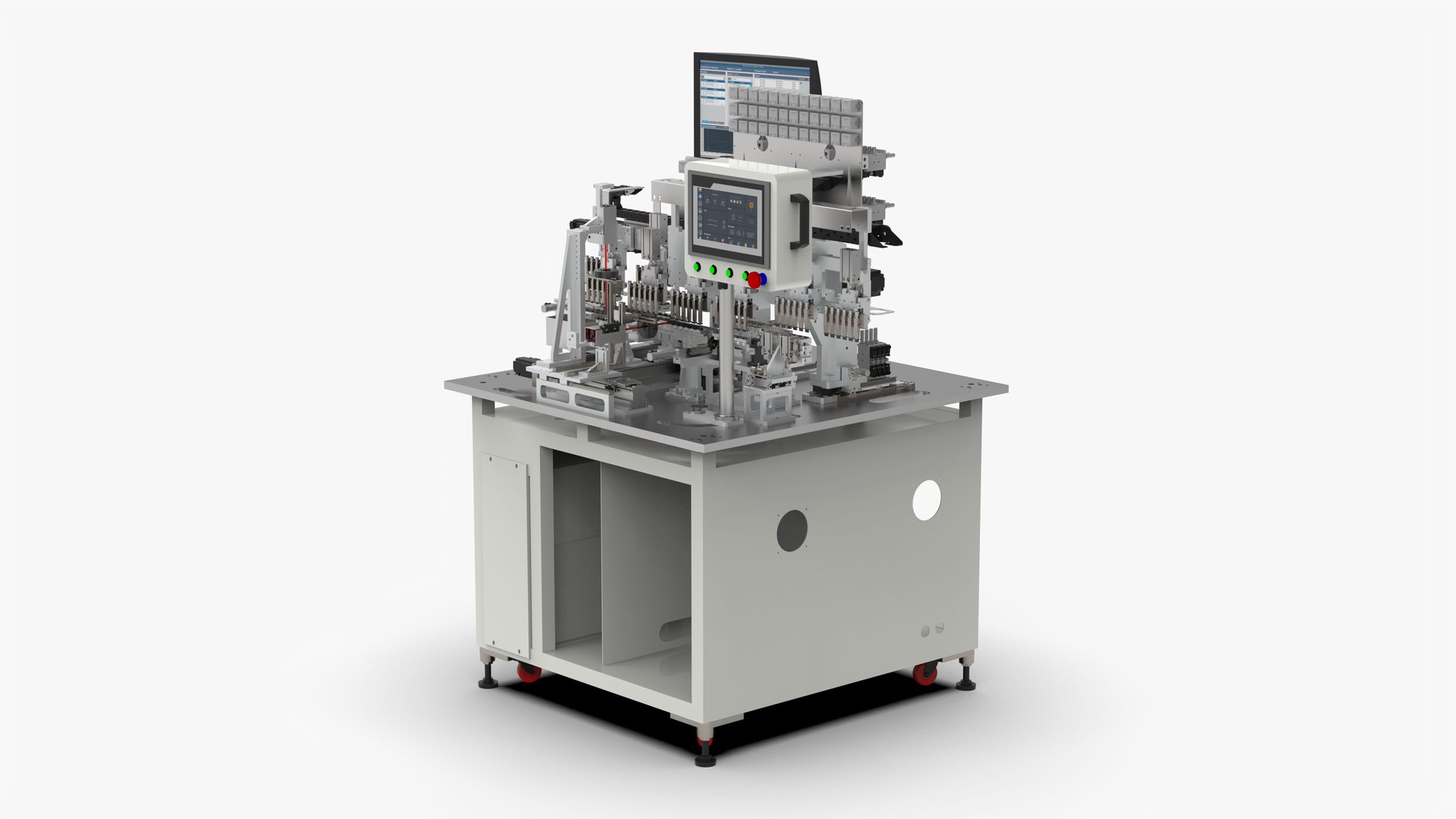 3D Model Automatic Apple Connector Bushing Assembly Automation ...