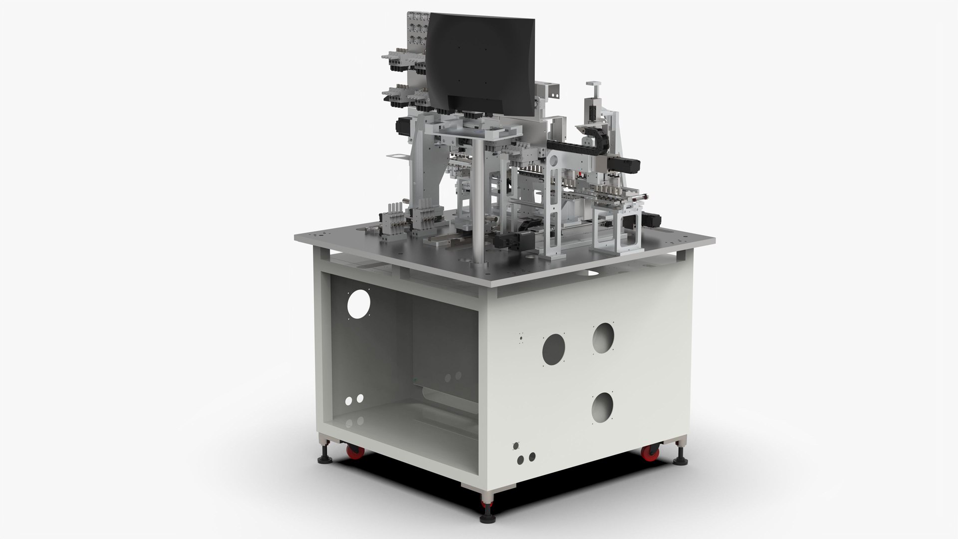 3D Model Automatic Apple Connector Bushing Assembly Automation ...