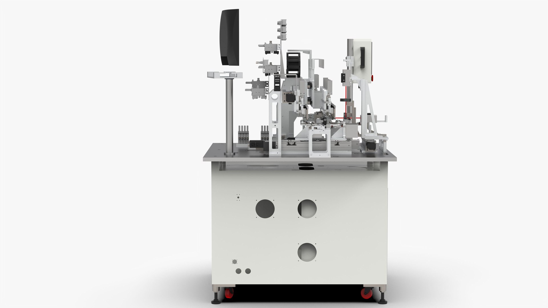 3D Model Automatic Apple Connector Bushing Assembly Automation ...