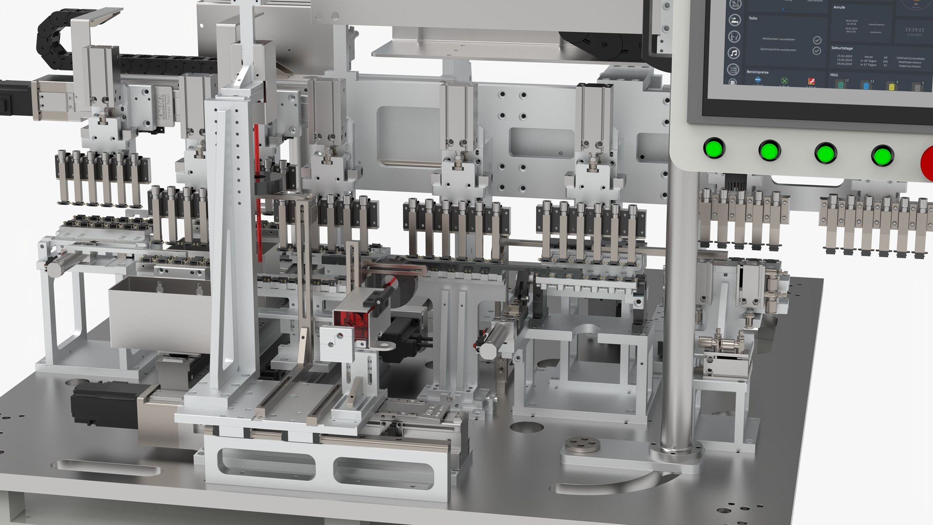 3D Model Automatic Apple Connector Bushing Assembly Automation ...