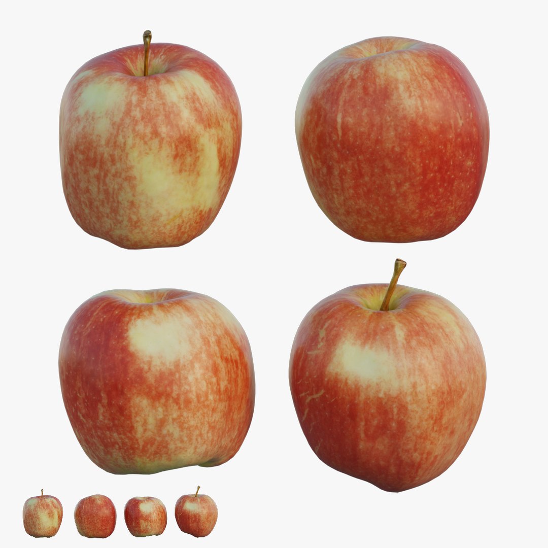 Apple 02 model - TurboSquid 1903298