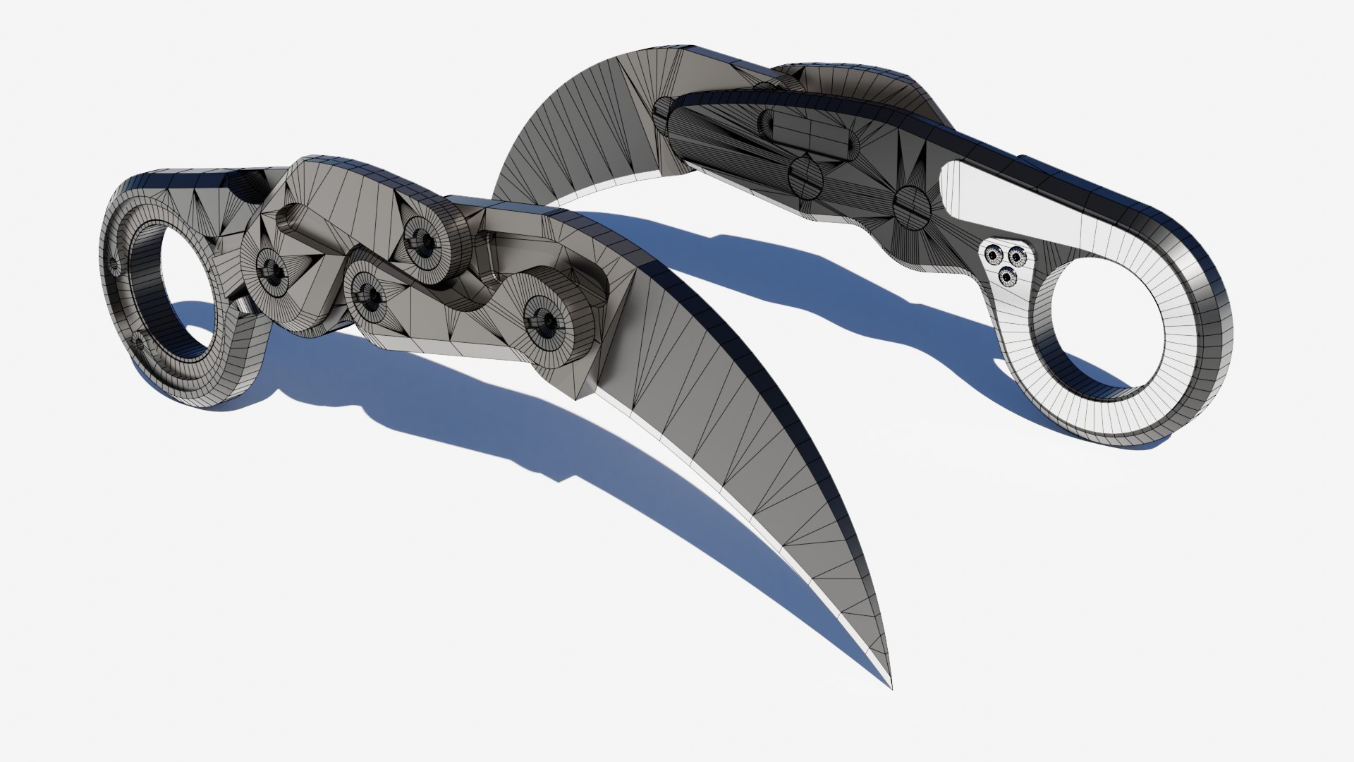 Morphing Karambit 3D Model - TurboSquid 1538360