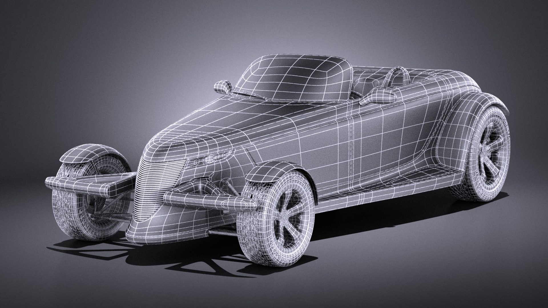 Concept Plymouth Prowler Model - TurboSquid 1205153