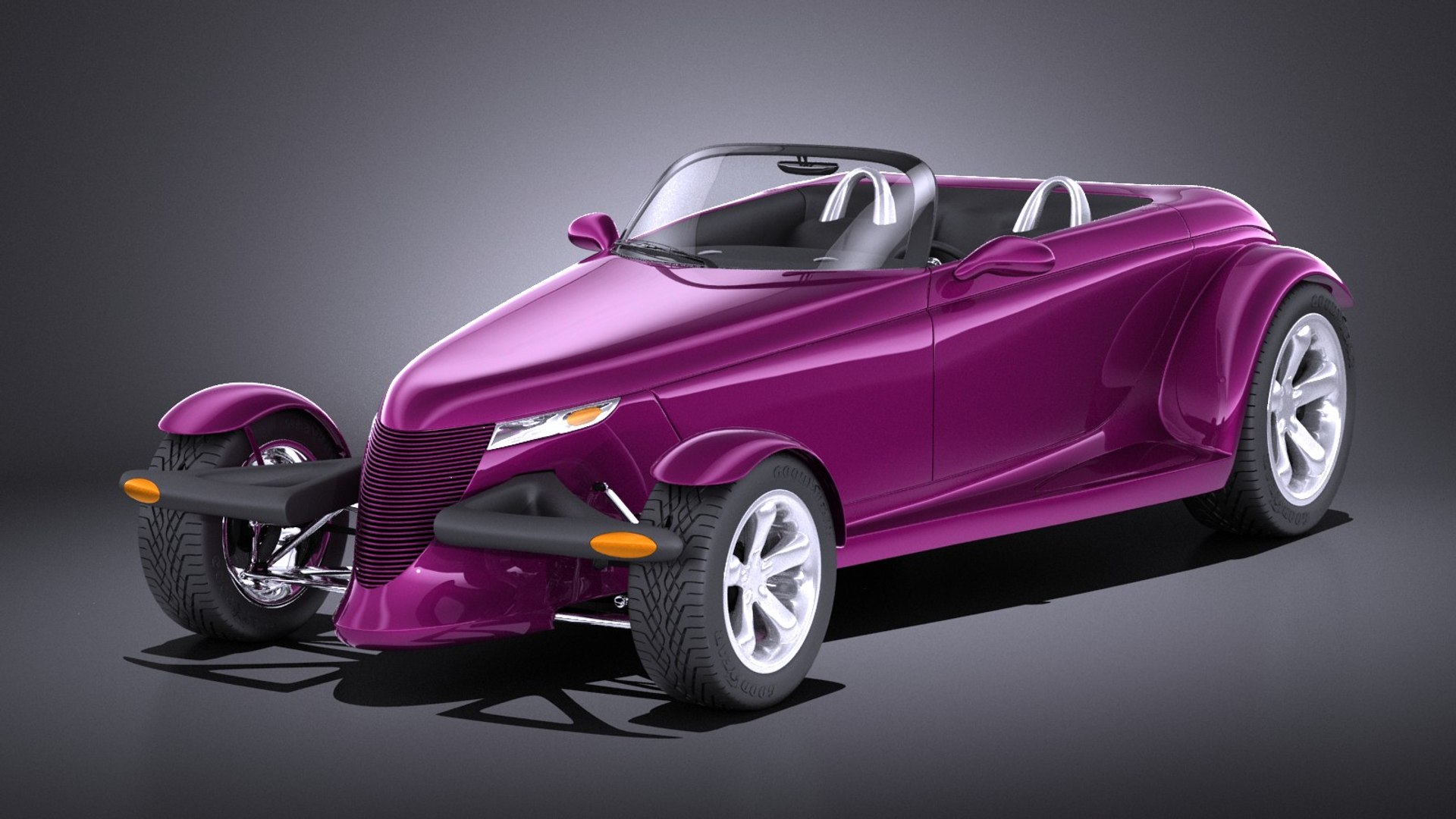 Concept Plymouth Prowler Model - TurboSquid 1205153