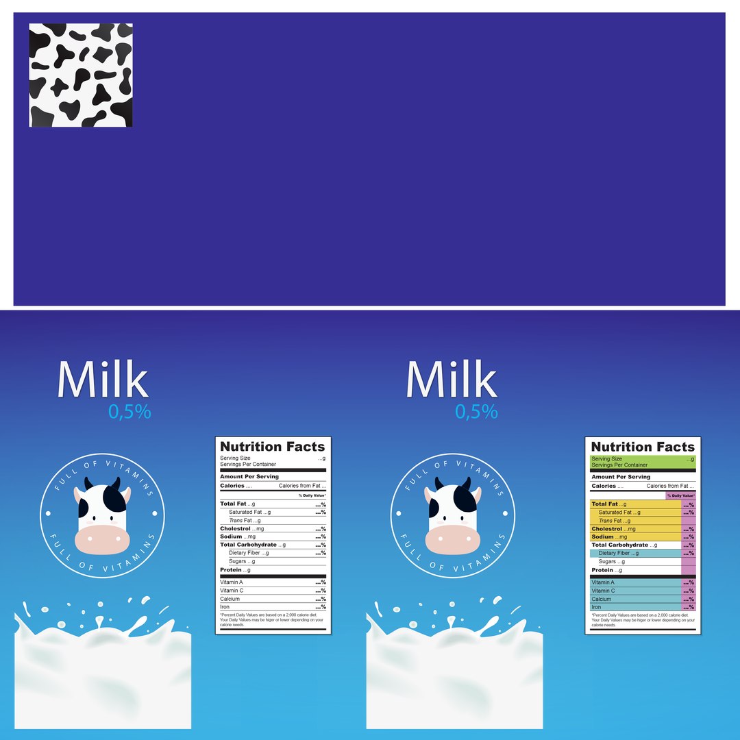 3D model milk pack - TurboSquid 1341119