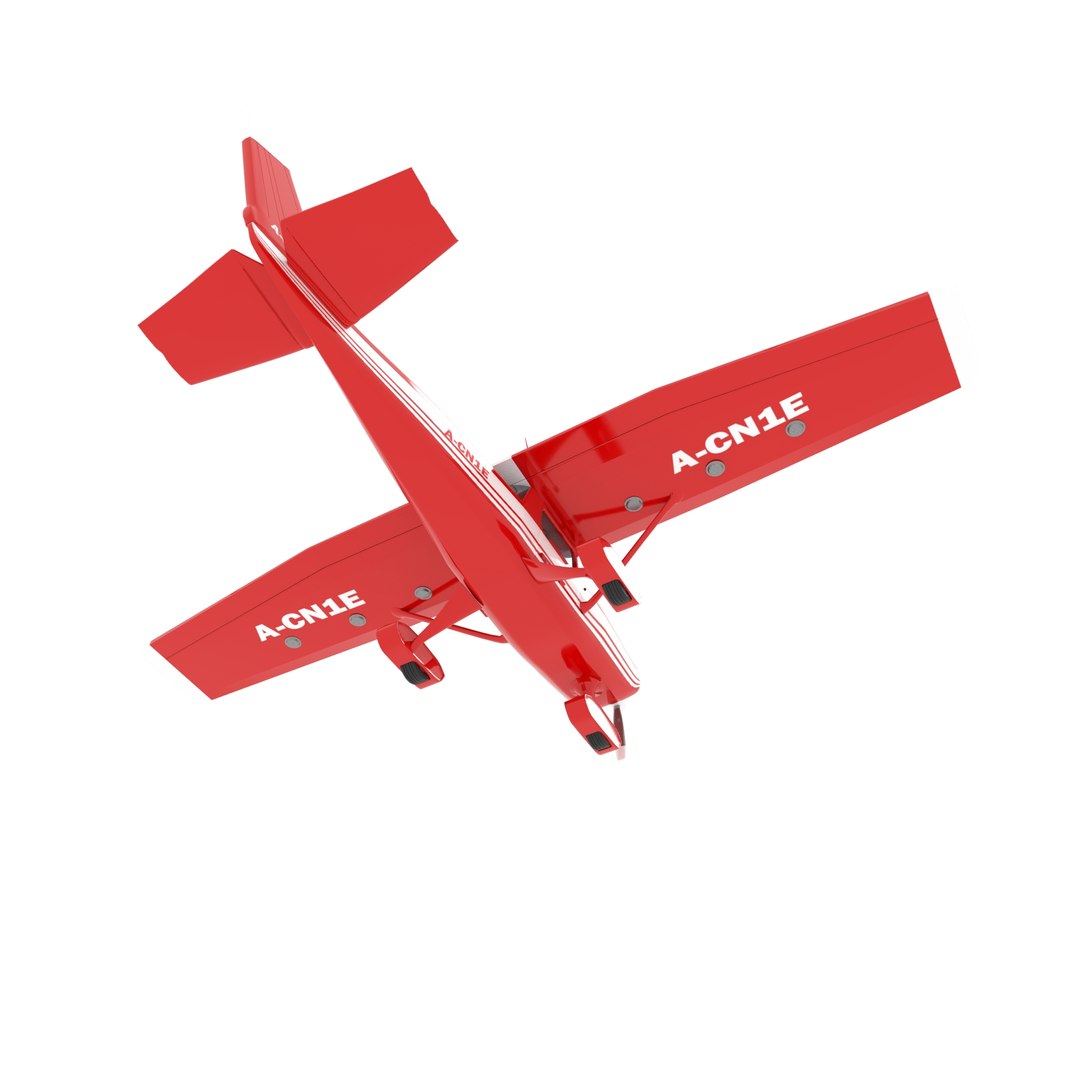 Small Red Aircraft 3D model - TurboSquid 2032835