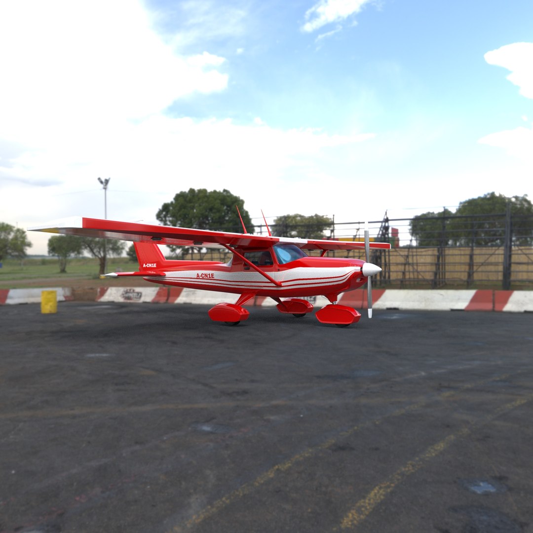 Small Red Aircraft 3D model - TurboSquid 2032835
