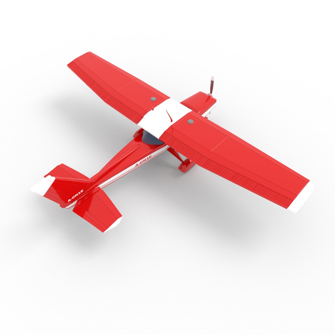 Small Red Aircraft 3D model - TurboSquid 2032835