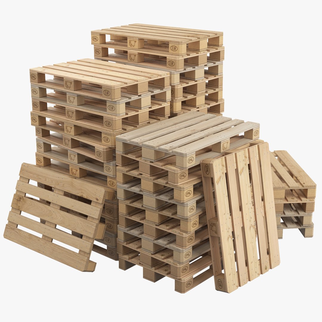 3D model Pallet Pilke - TurboSquid 2081636