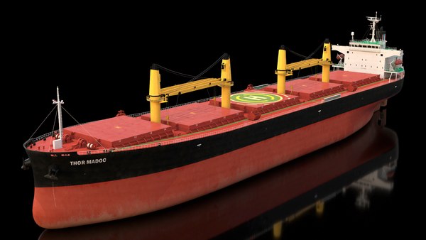 Bulk Carrier Ship Thor Madoc 3D model - TurboSquid 1967916