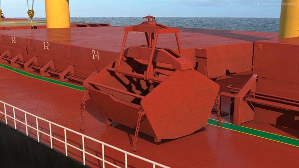 Bulk Carrier Ship Thor Madoc 3D model - TurboSquid 1967916