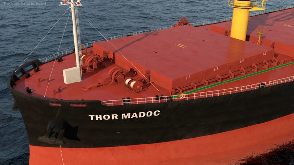Bulk Carrier Ship Thor Madoc 3D model - TurboSquid 1967916