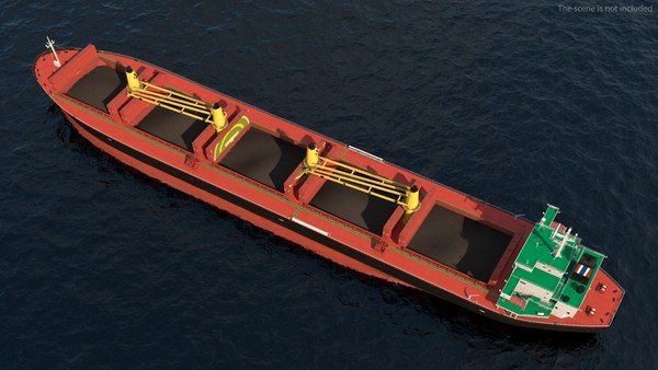 Bulk Carrier Ship Thor Madoc 3D model - TurboSquid 1967916