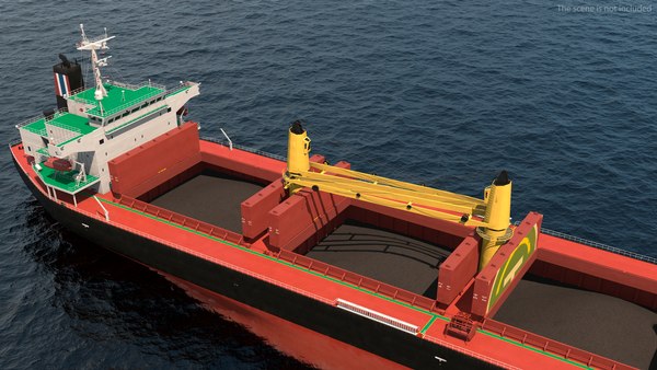 Bulk Carrier Ship Thor Madoc 3D model - TurboSquid 1967916