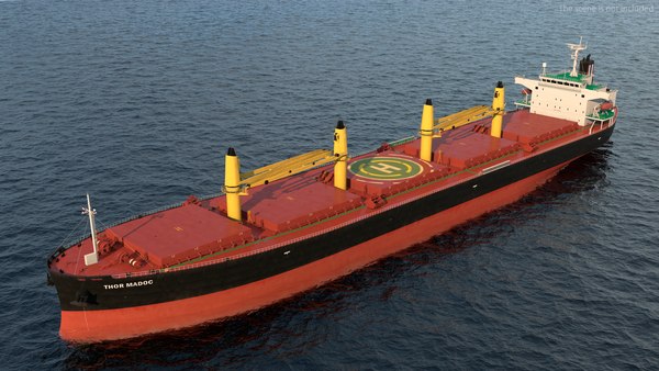 Bulk Carrier Ship Thor Madoc 3D model - TurboSquid 1967916