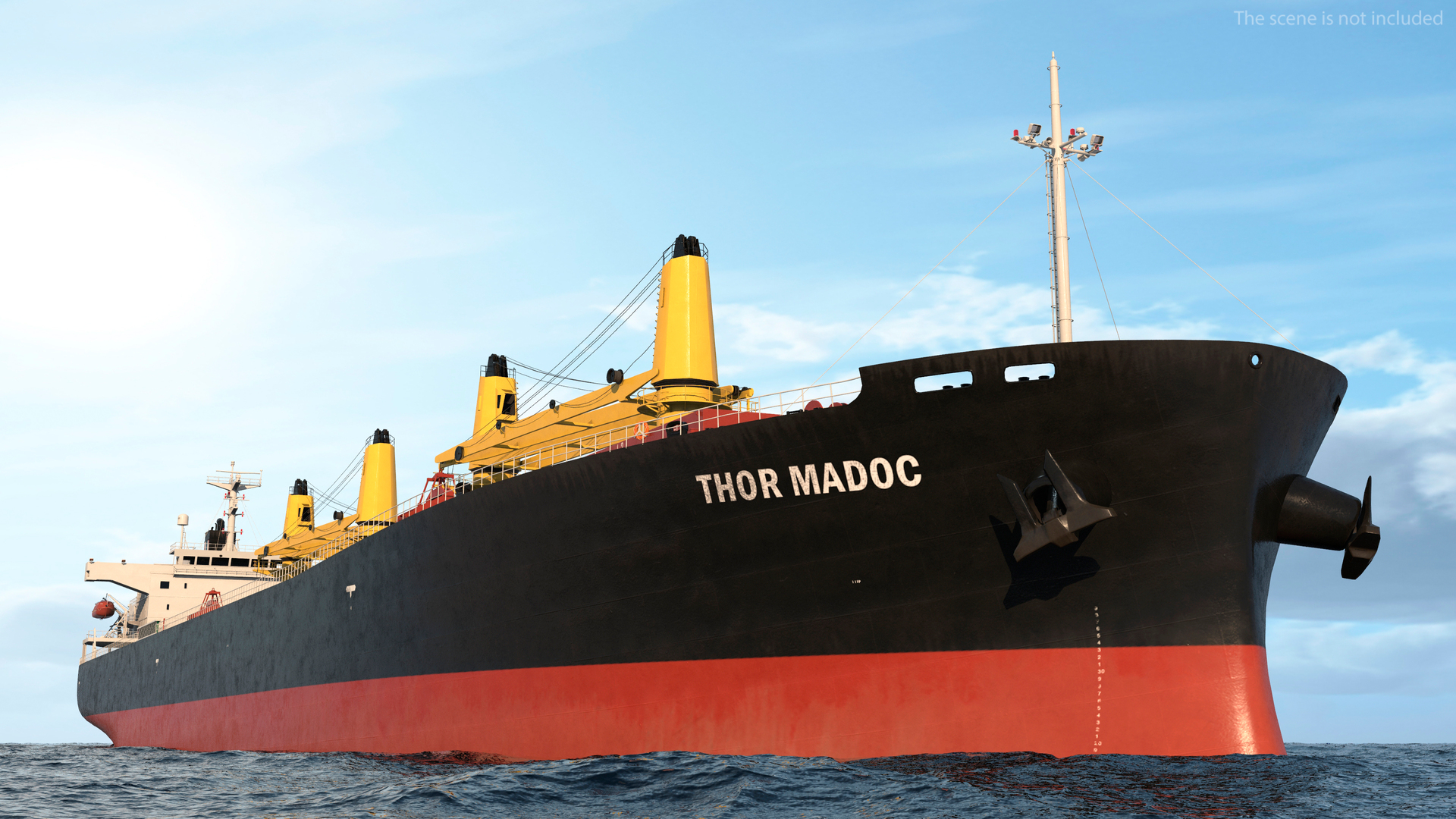 Bulk Carrier Ship Thor Madoc 3D model - TurboSquid 1967916