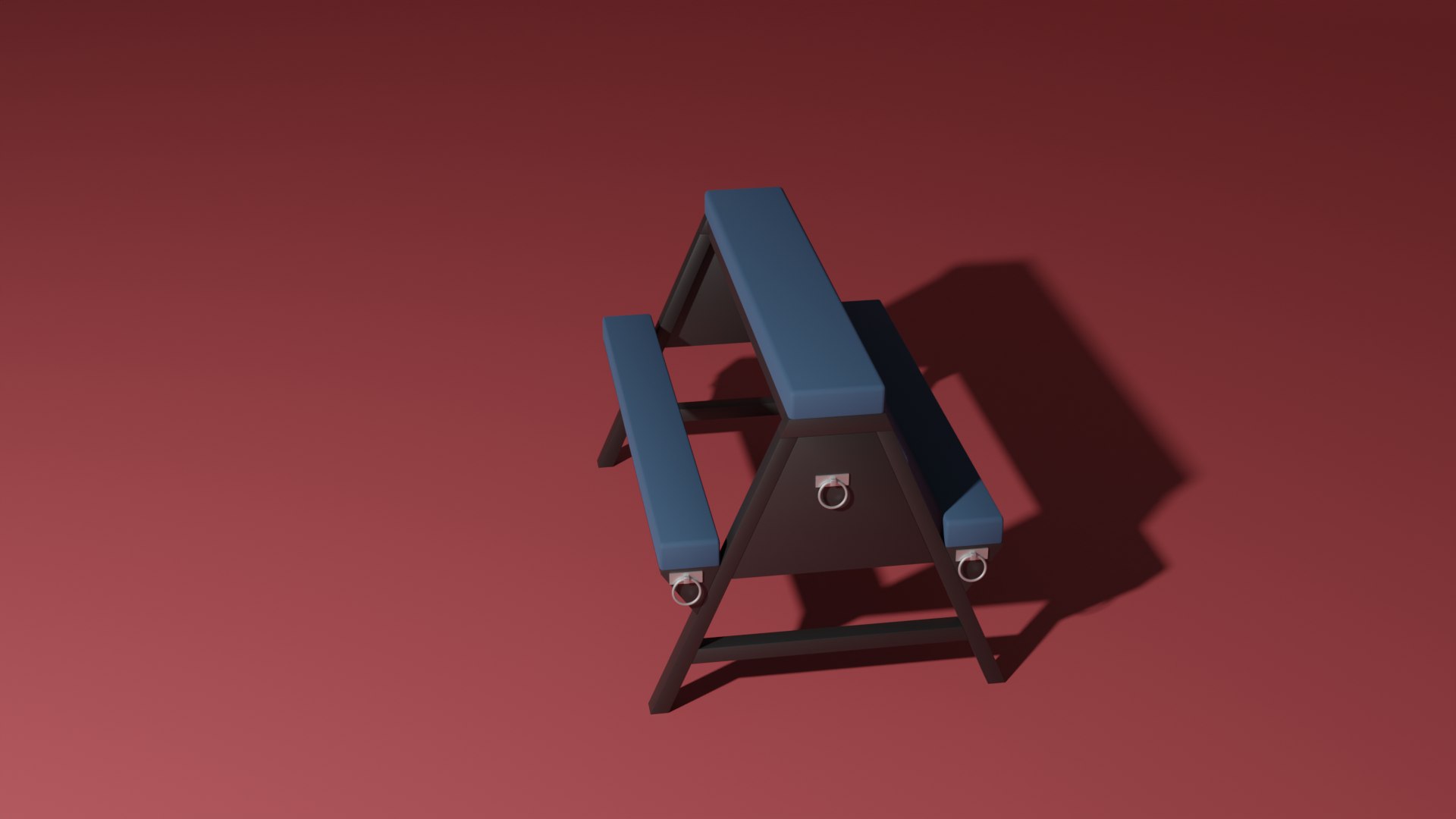 Spanking Bench 3D Model - TurboSquid 1876266