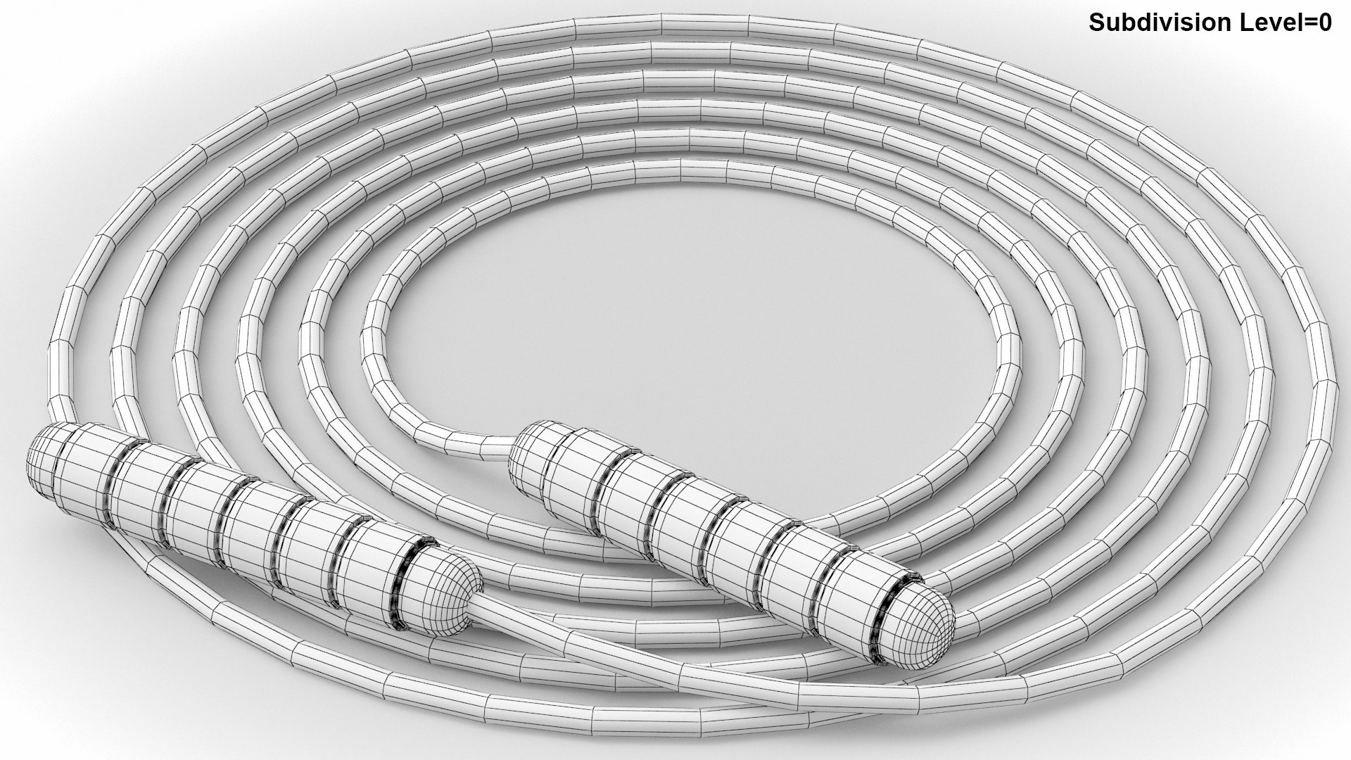 3D Jump Rope Model - TurboSquid 1757979