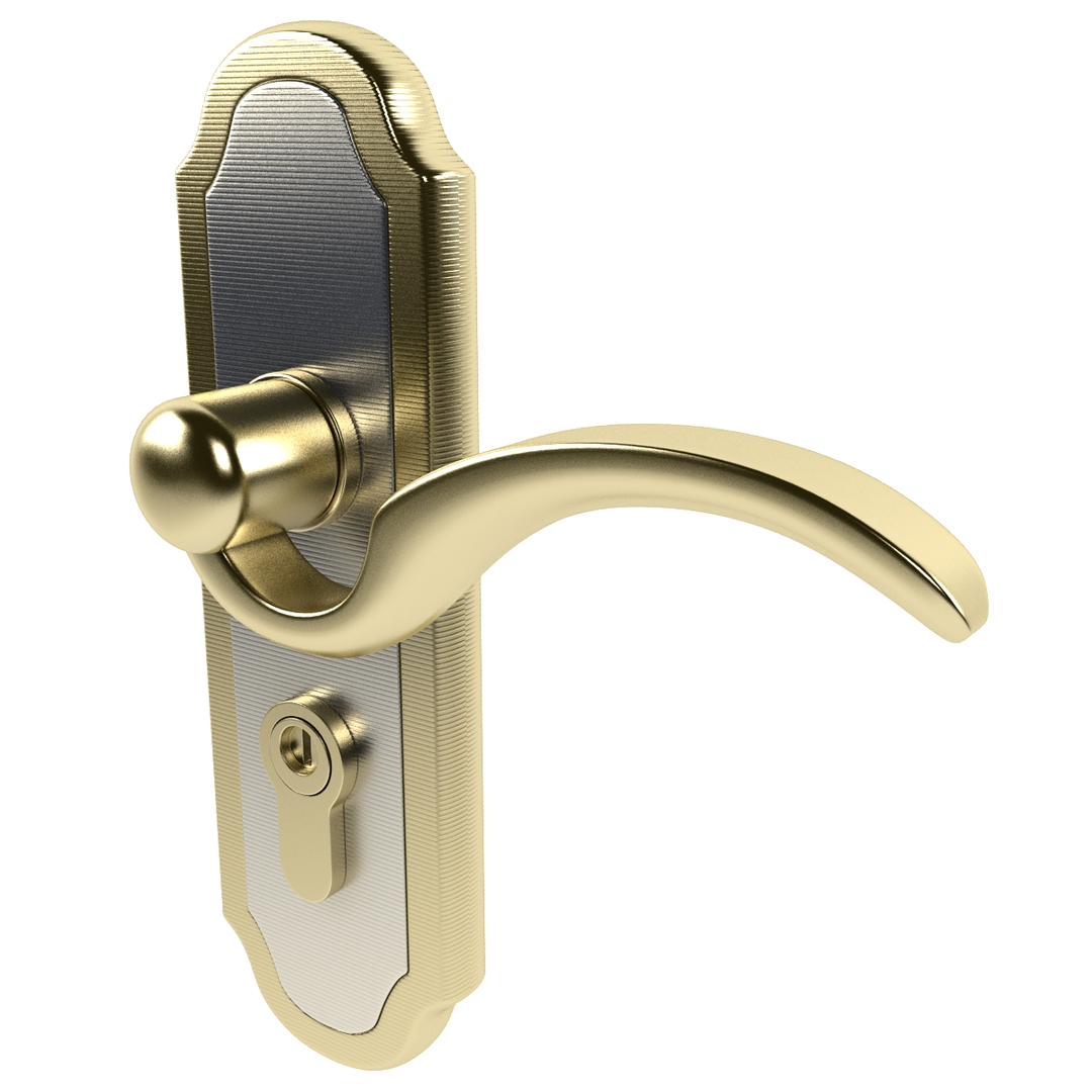 3d door handle model