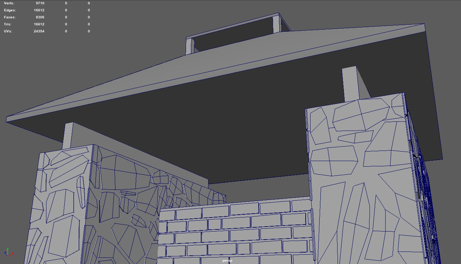 Low Poly Barbecue 3D Model - TurboSquid 2003259