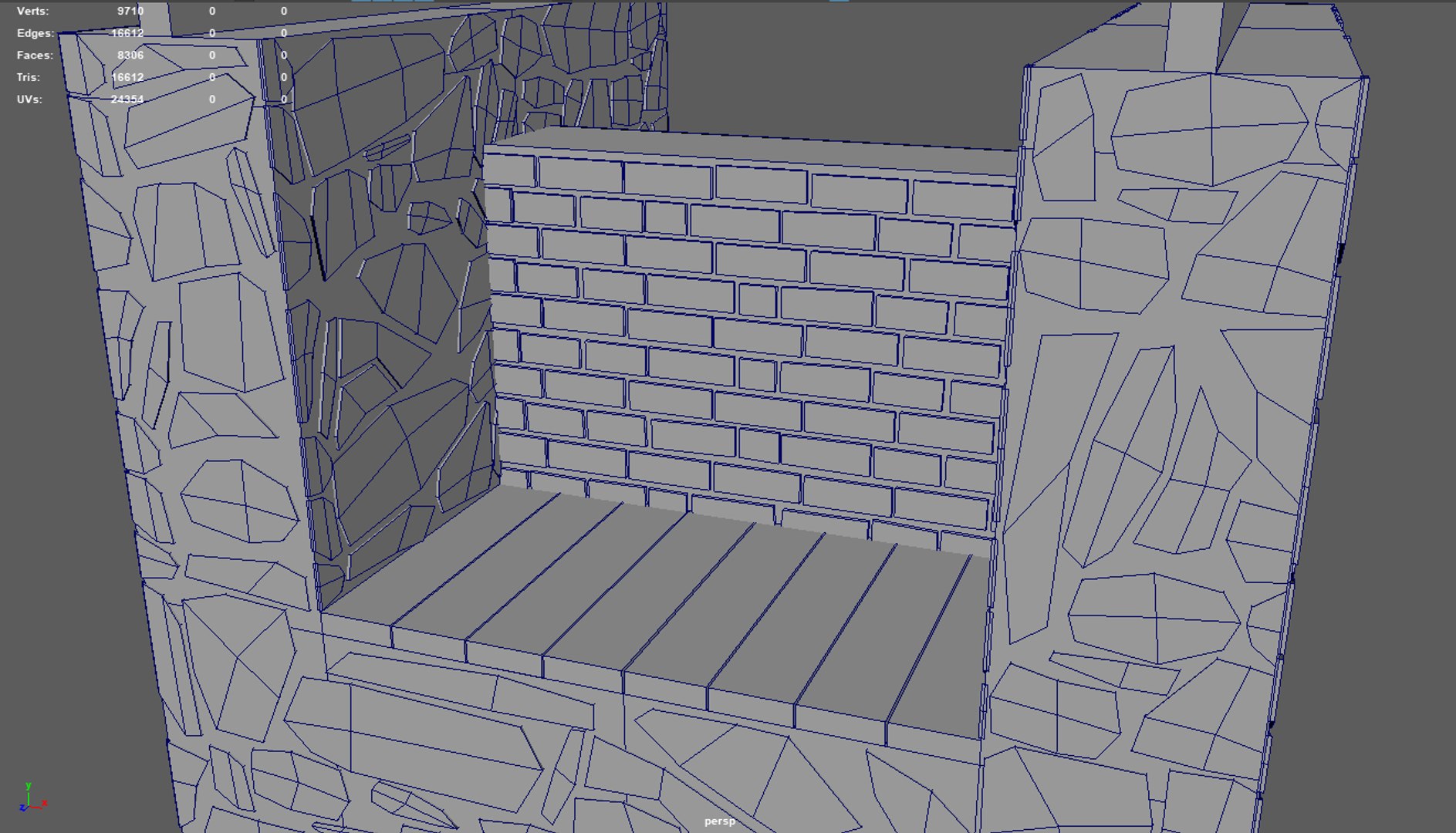 Low Poly Barbecue 3D Model - TurboSquid 2003259