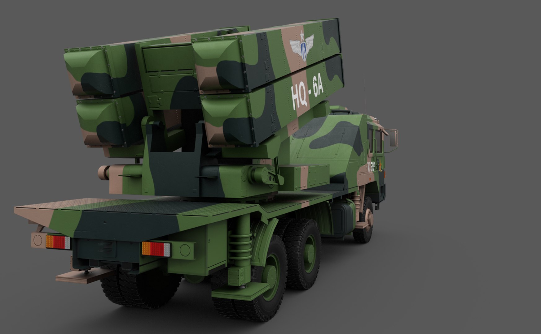 3D Model HQ-6A LY-60 - TurboSquid 2126432