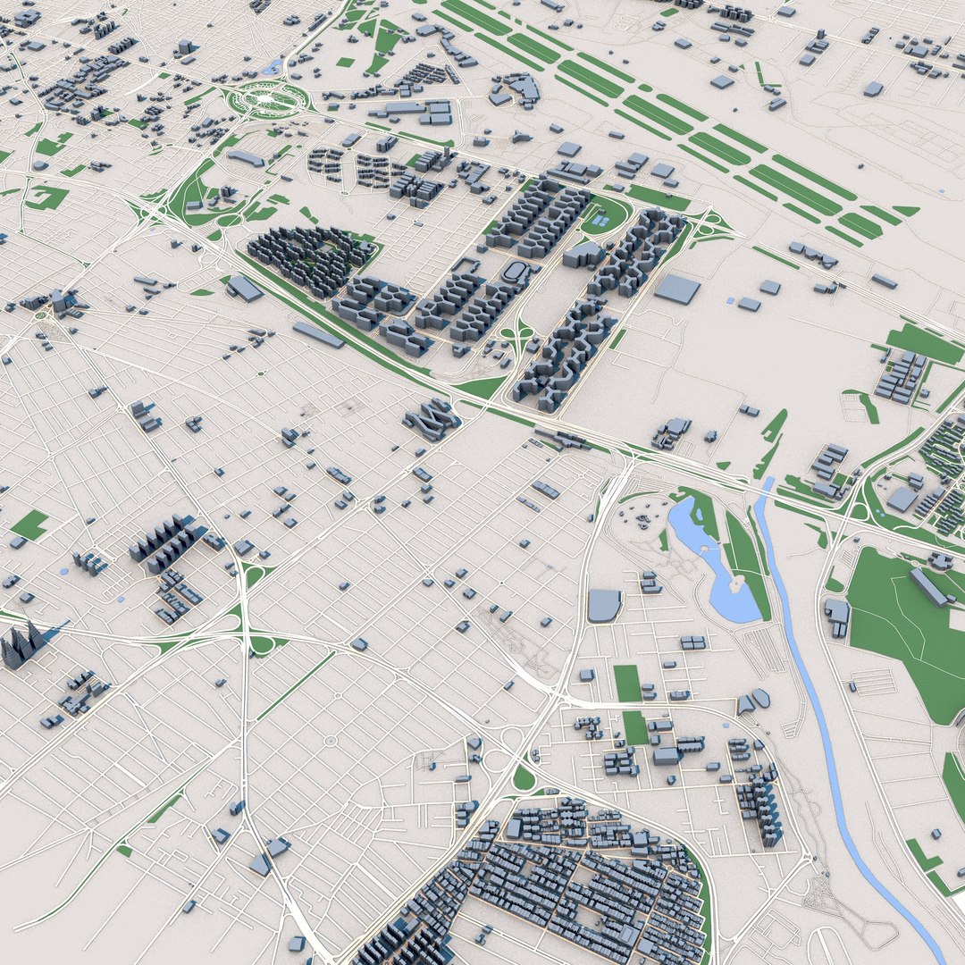 3D Tehran City Iran - TurboSquid 2377017