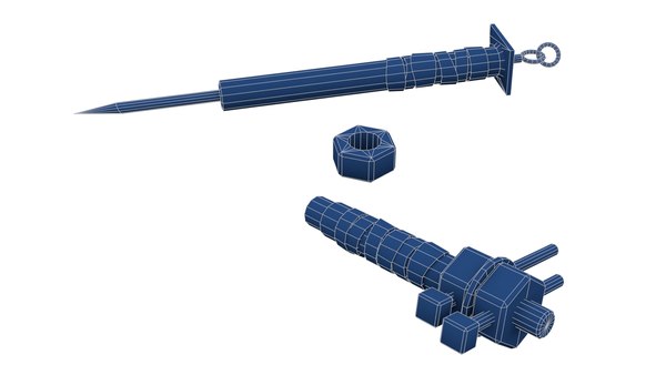 Homemade Melee Weapons 3D model - TurboSquid 1749894