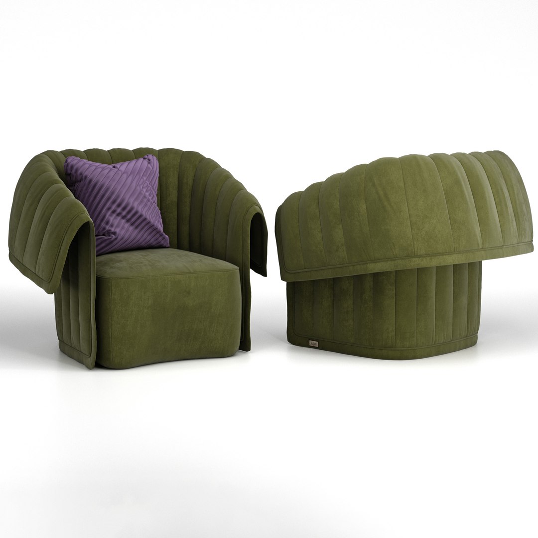 MANTA Armchair 3D Model - TurboSquid 1725482