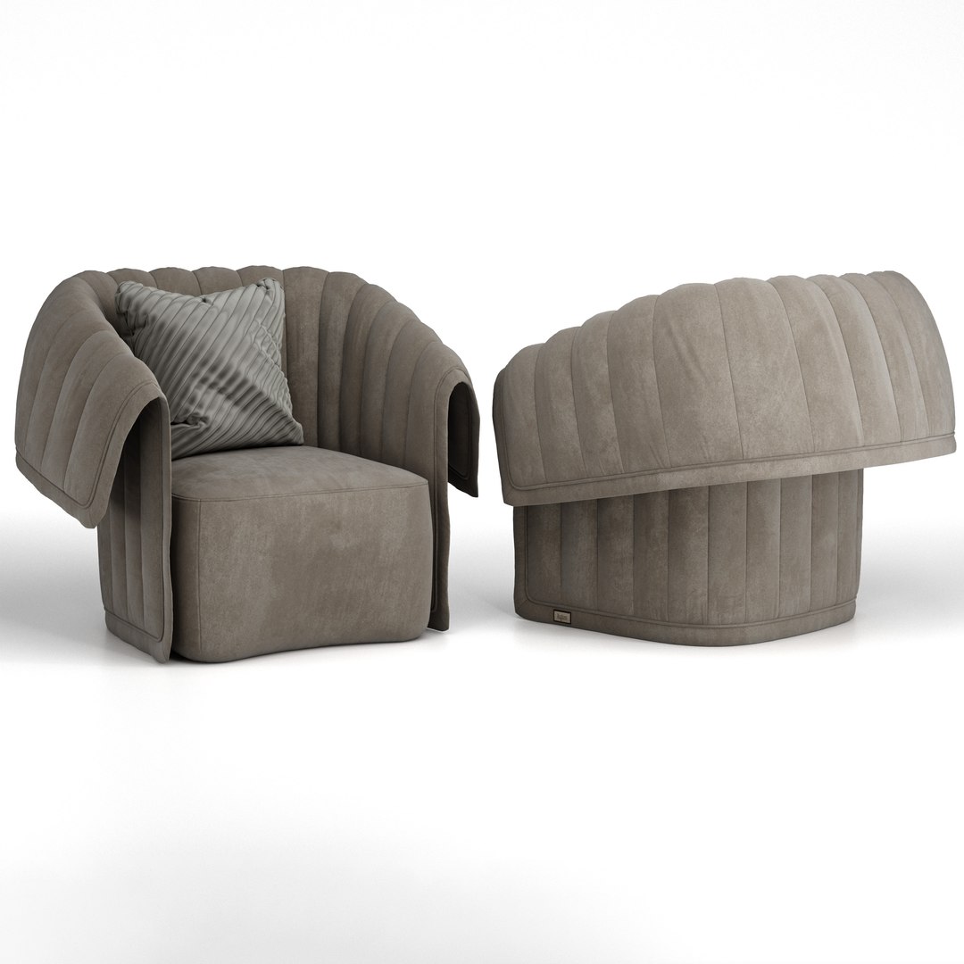 MANTA Armchair 3D Model - TurboSquid 1725482