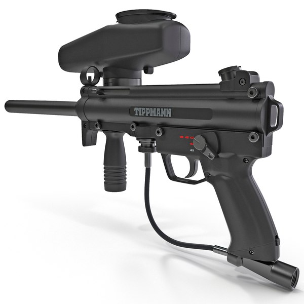 modelo 3d Pistola de paintball - TurboSquid 777666