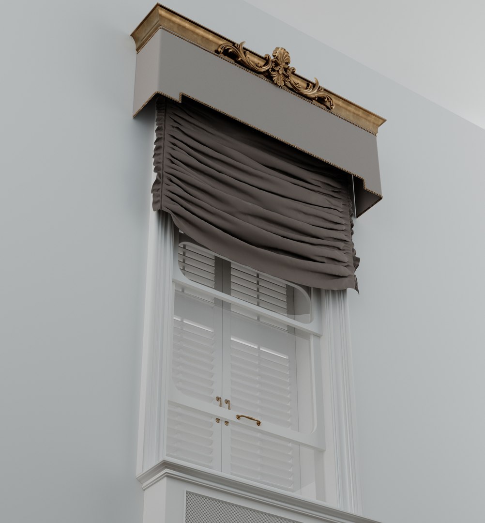 3D Indoor Sliding Sash Window - TurboSquid 2066934