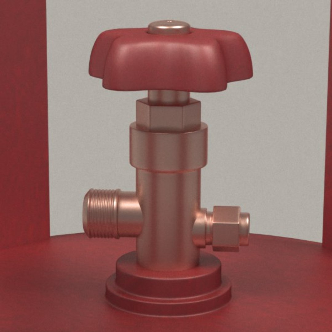 Gas Container 3d Model