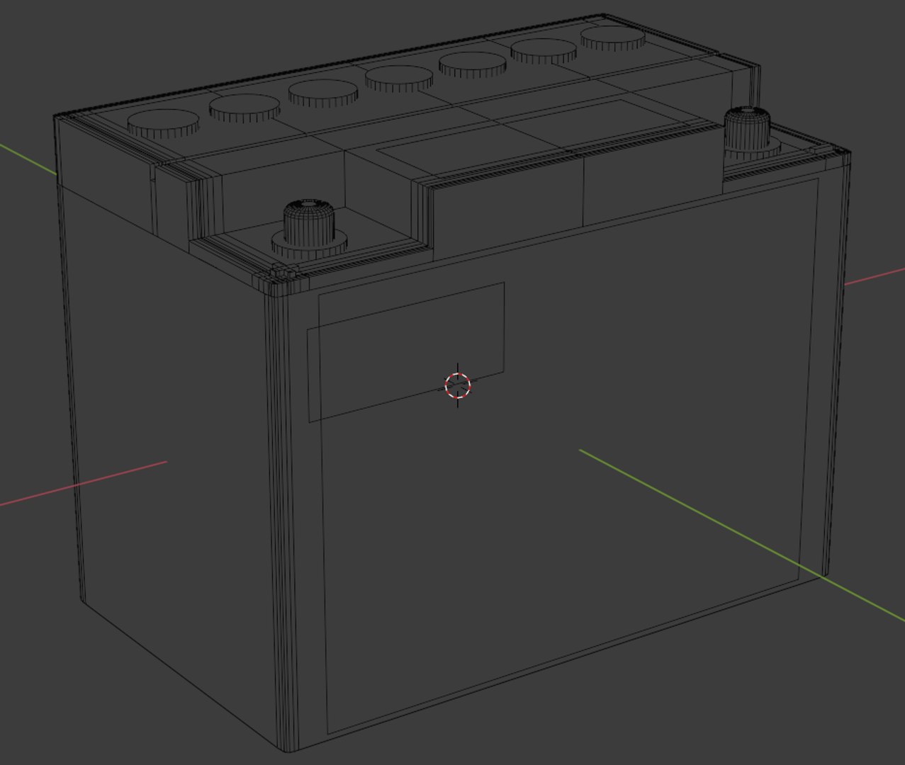 Car Battery 3D Model - TurboSquid 1618011