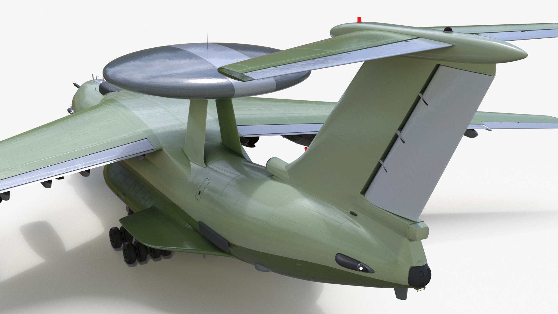 Tactical Surveillance Aircraft Green Rigged 3D Model - TurboSquid 2369629
