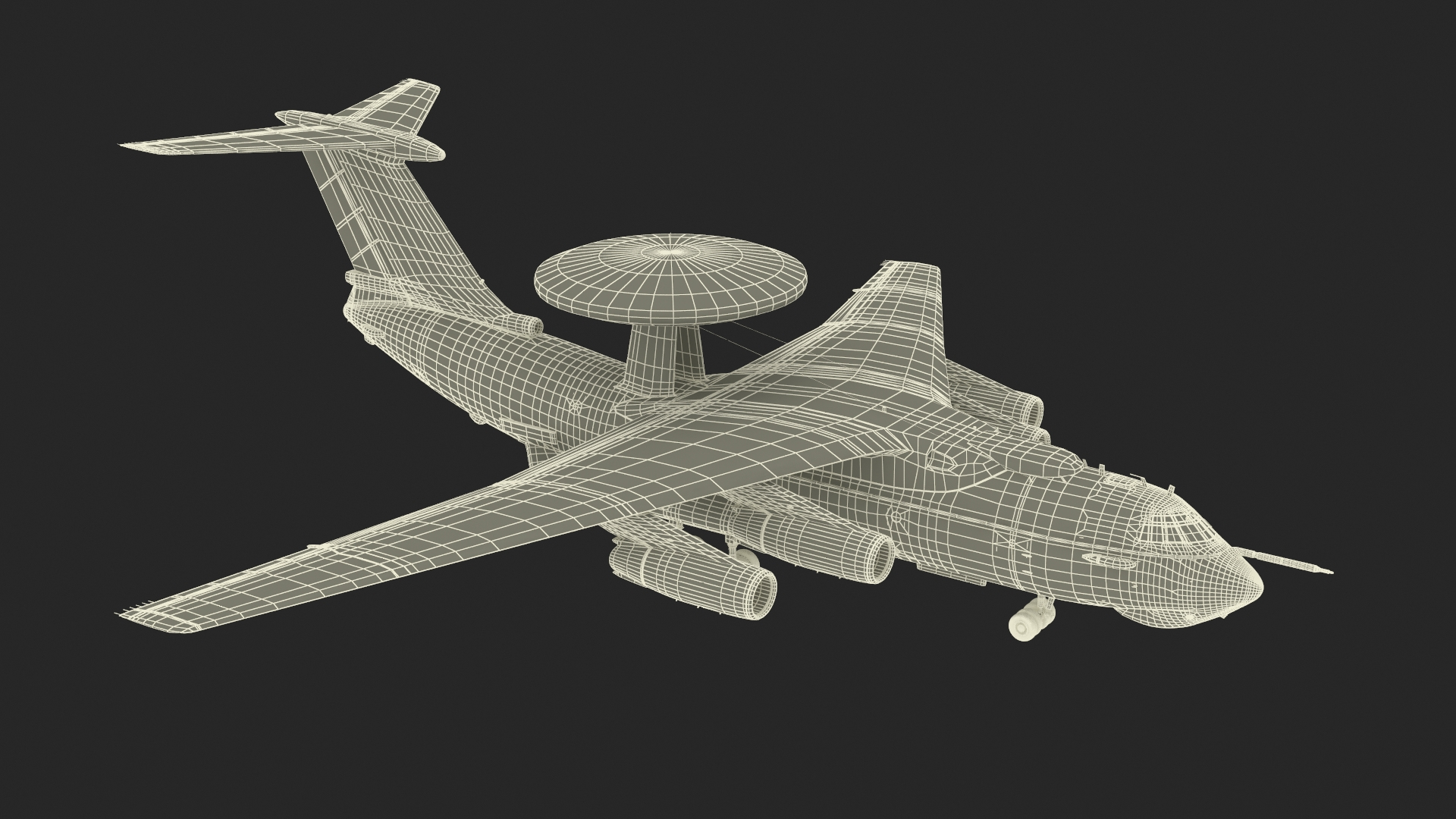 Tactical Surveillance Aircraft Green Rigged 3D Model - TurboSquid 2369629