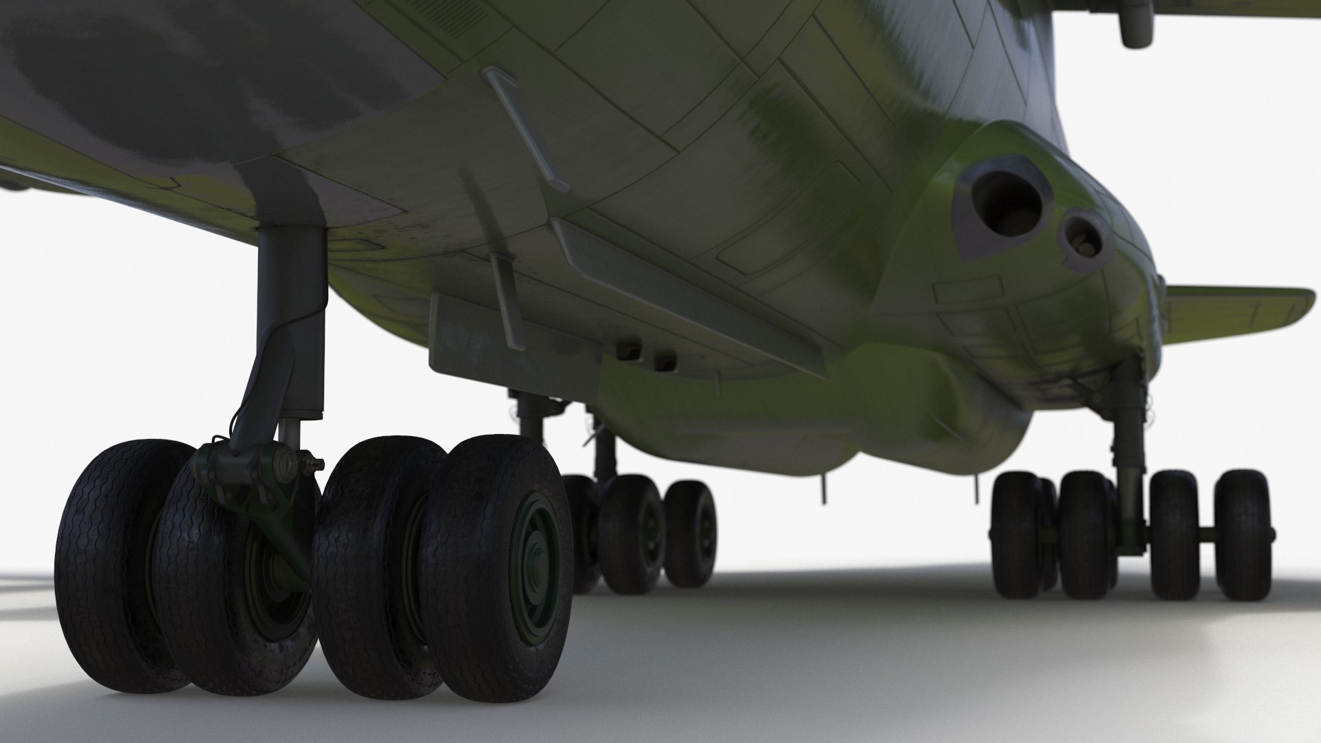 Tactical Surveillance Aircraft Green Rigged 3D Model - TurboSquid 2369629