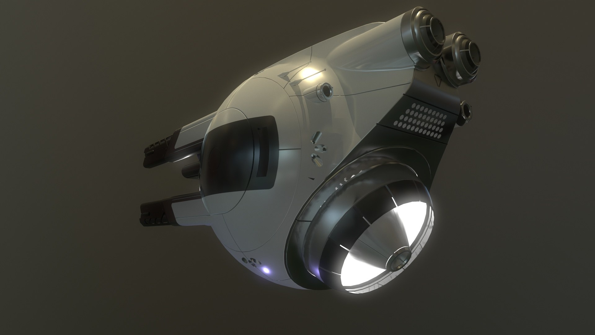 3D Drone 166 Oblivion Model - TurboSquid 2456357