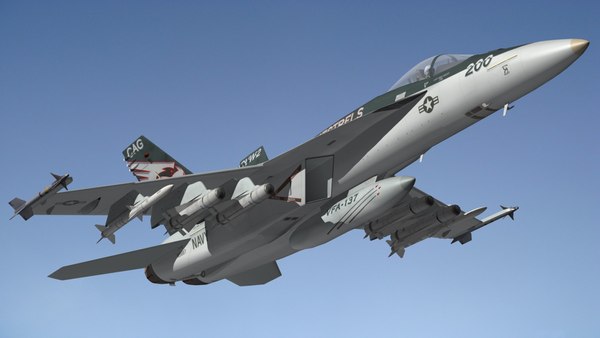 F18 Super Hornet Kestrels 3D model - TurboSquid 1751527
