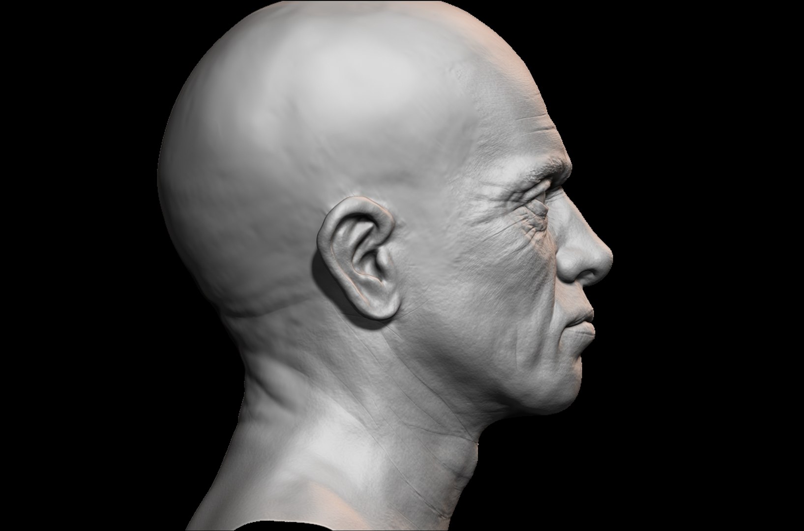 Male Face Uv 3D | 1142834 | TurboSquid