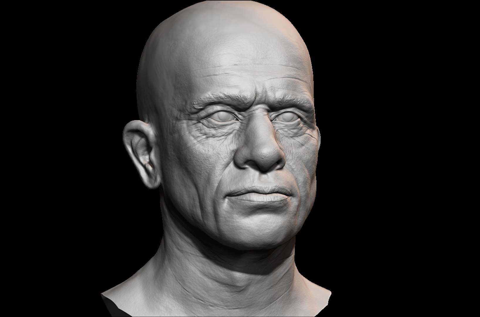 Male Face Uv 3D | 1142834 | TurboSquid