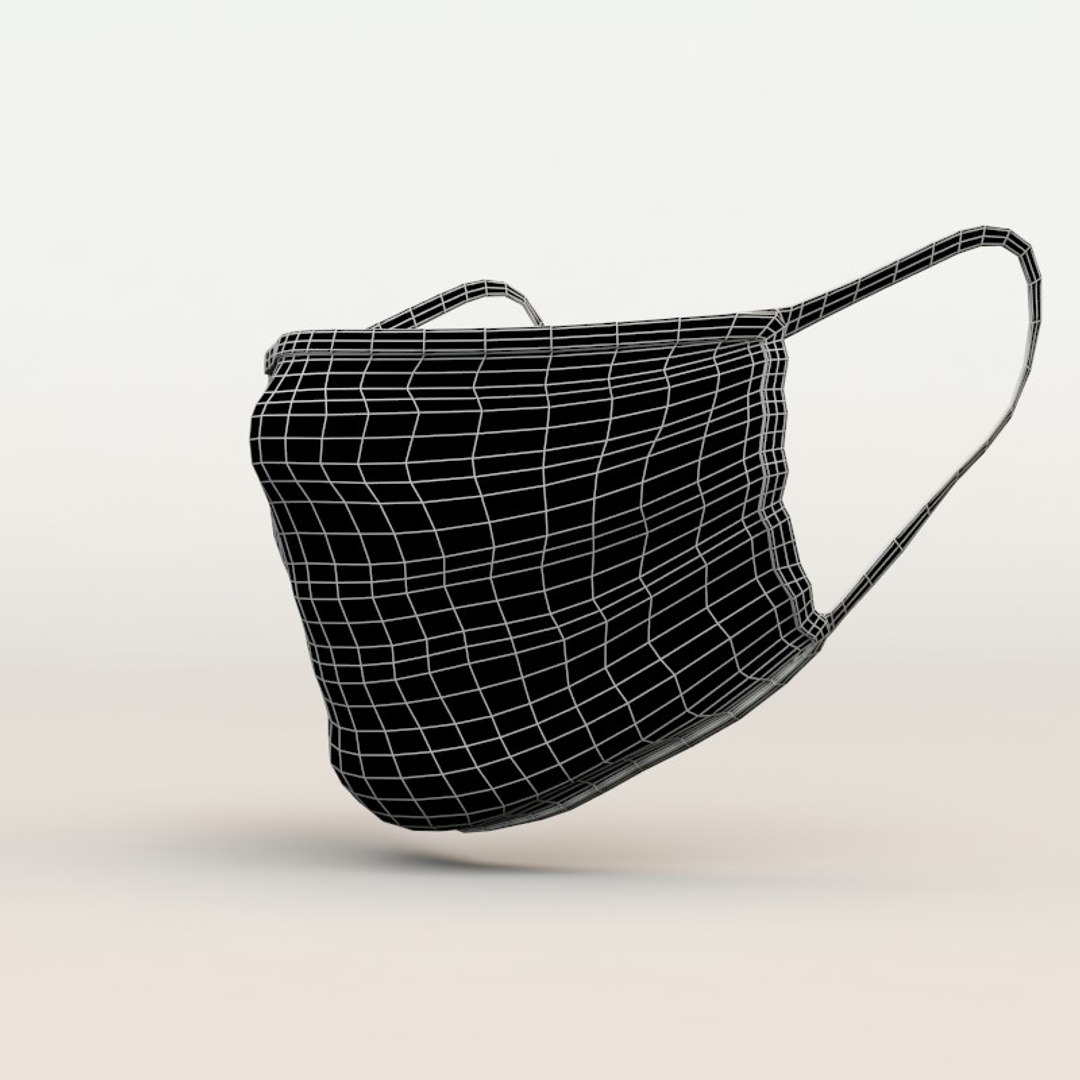 Covid Mask 01 Model - TurboSquid 1582287