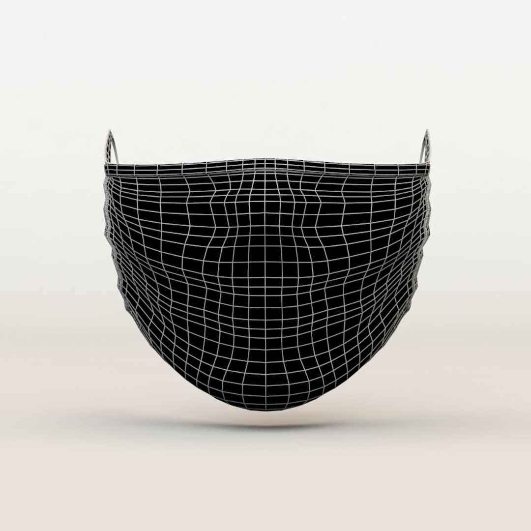 Covid Mask 01 Model - TurboSquid 1582287