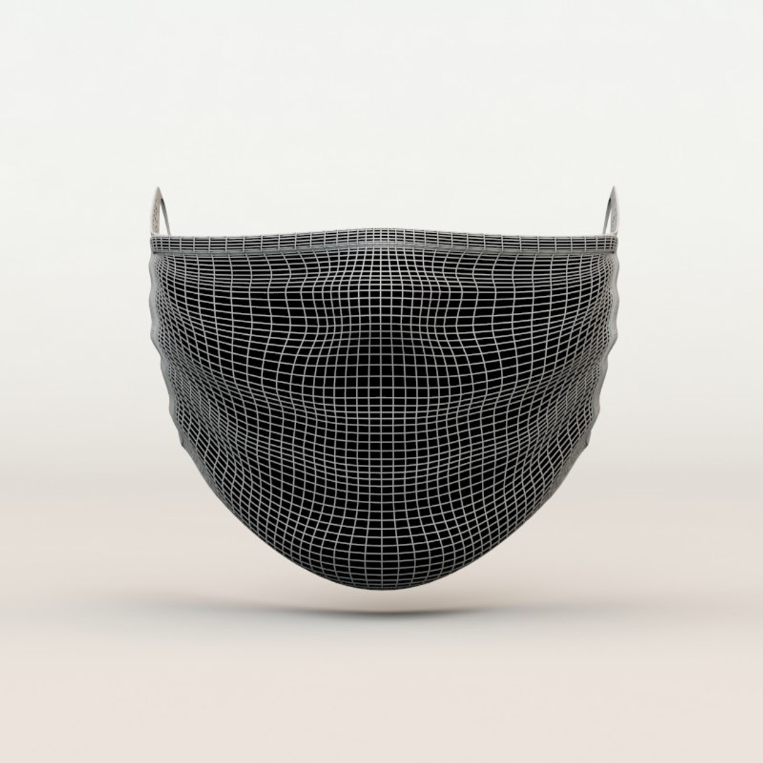 Covid Mask 01 Model - TurboSquid 1582287