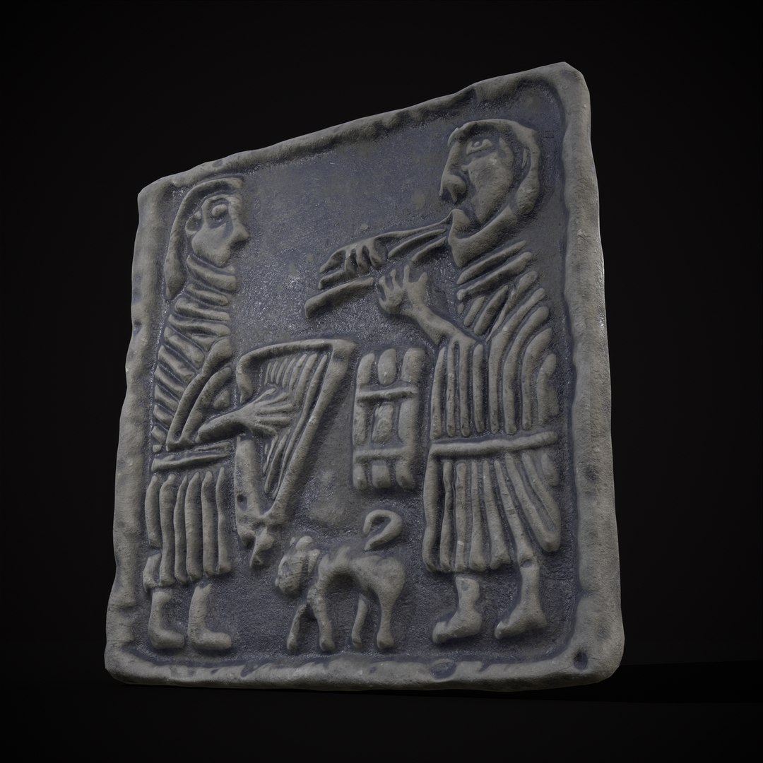 Musicians Relief Sculpture Model - TurboSquid 2052889